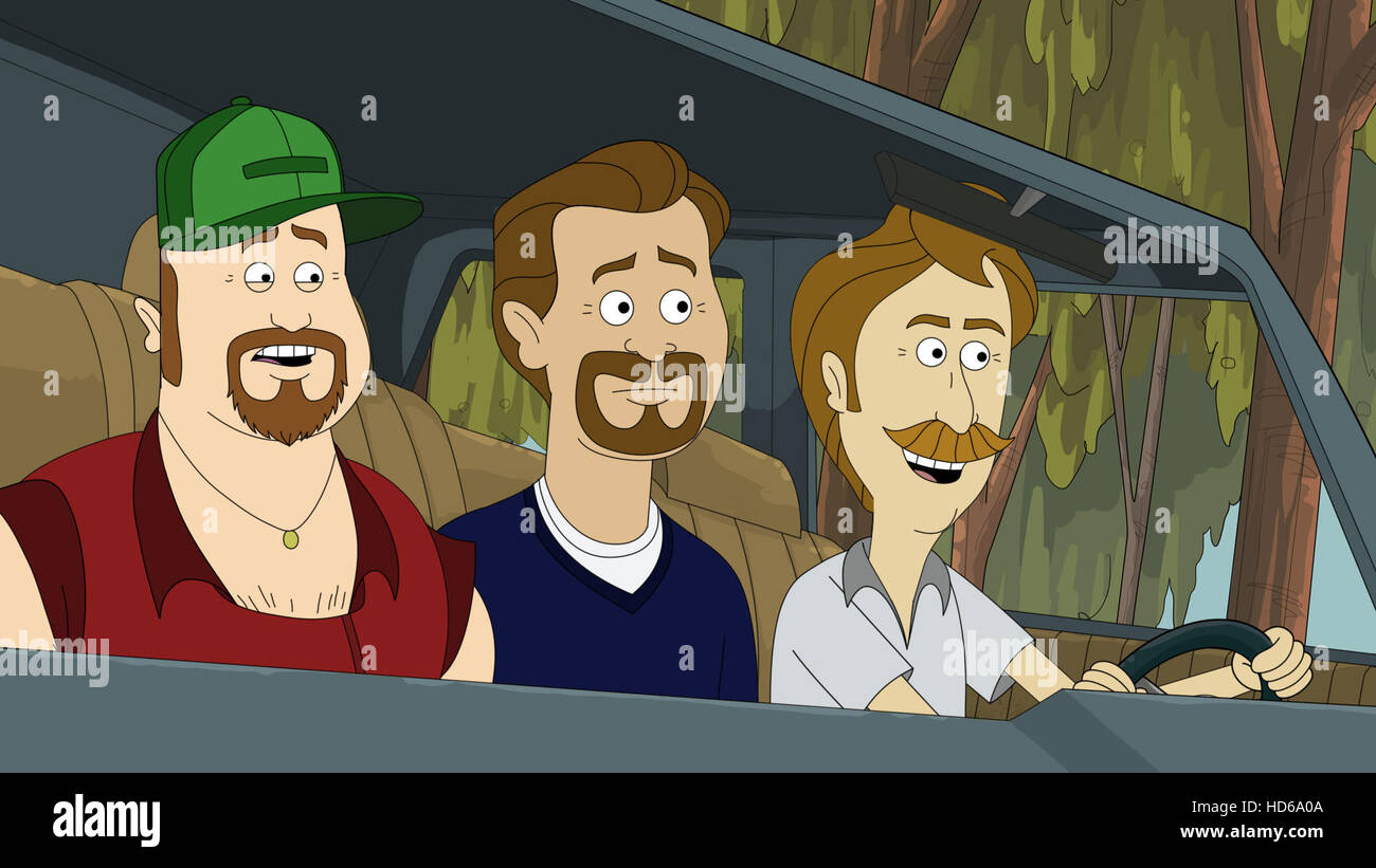 BOUNTY HUNTERS, (from left): Larry, Bill, Jeff, 'Three Rednecks and a ...