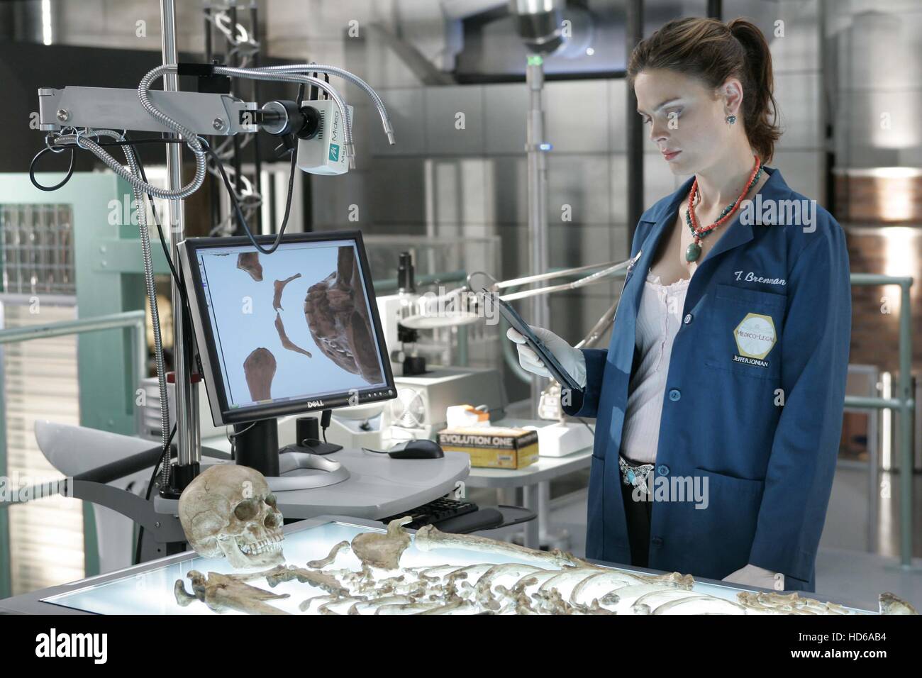 BONES, Emily Deschanel, 'A Boy In A Tree', (Season 1, ep. 102), 2005 ...