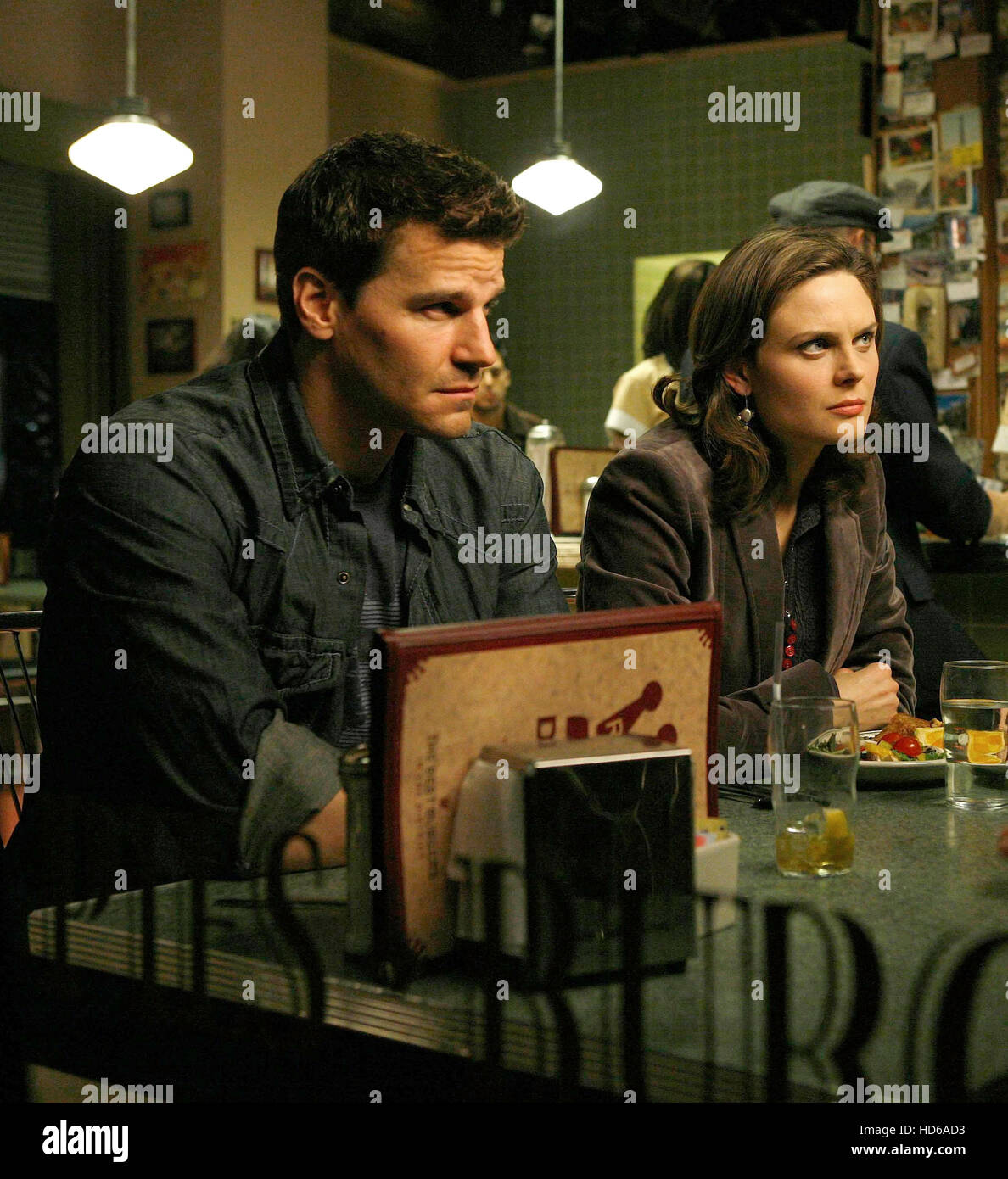 BONES, David Boreanaz, Emily Deschanel, 'Priest in the Churchyard ...