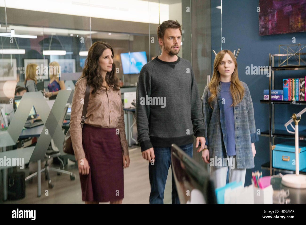 CASUAL, (from left): Michaela Watkins, Tommy Dewey, Tara Lynne Barr ...