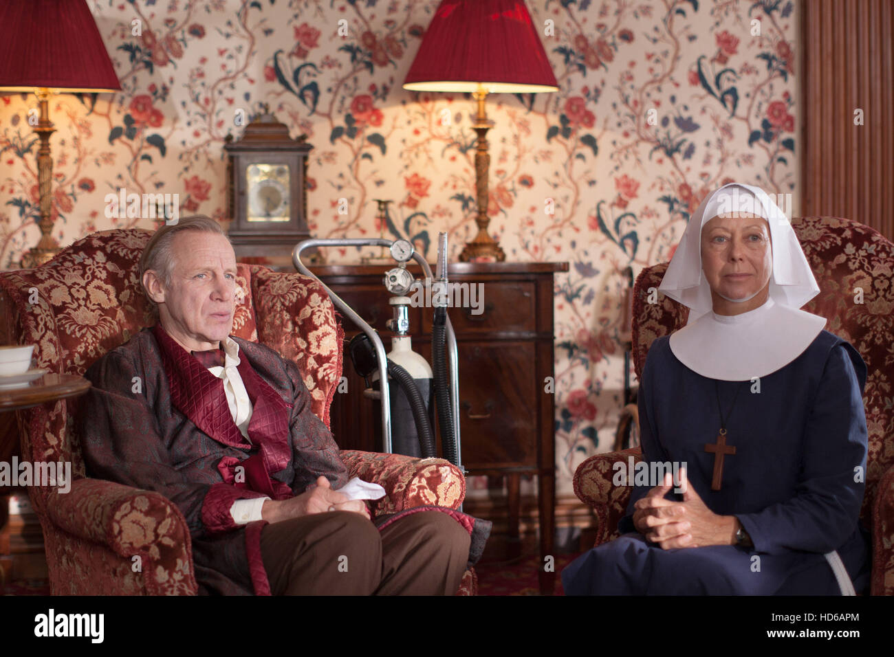 CALL THE MIDWIFE, (from left): Nicholas Farrell, Jenny Agutter, (Season ...