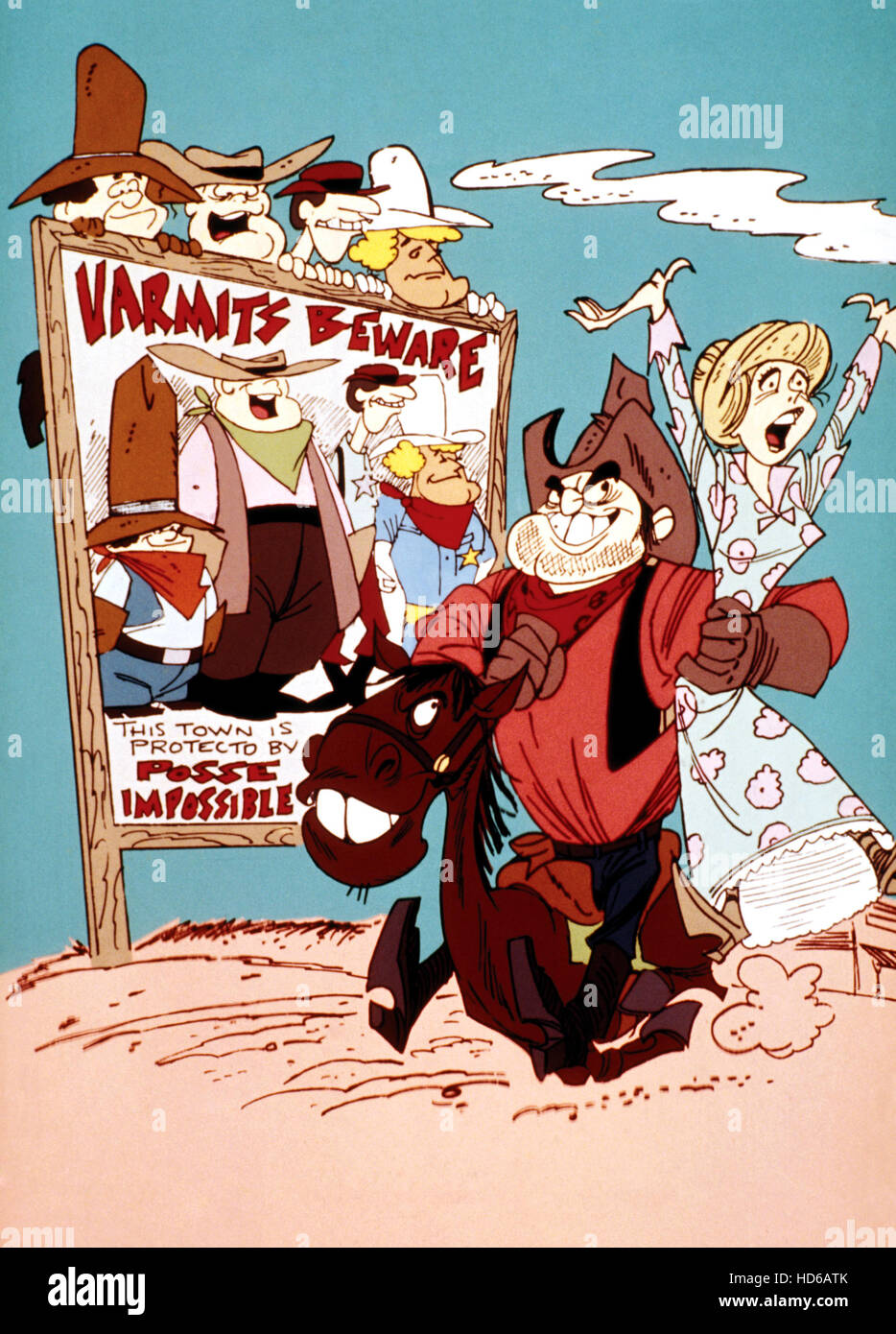 C B BEARS (aka C.B. BEARS), 'Posse Impossible', 1977-78. © Hanna ...