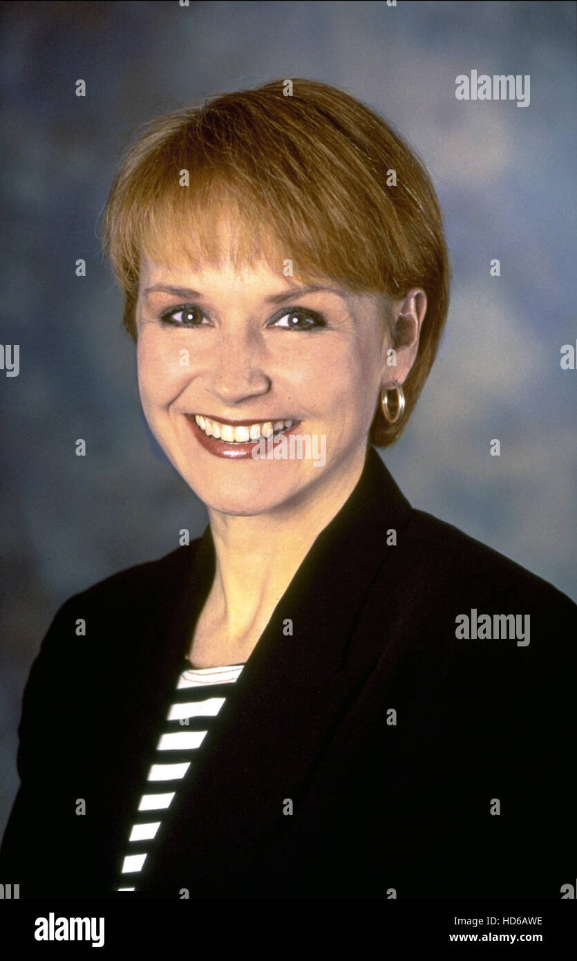 CBS SPORTS, broadcaster Andrea Joye, (ca. 1996). photo: Craig ...
