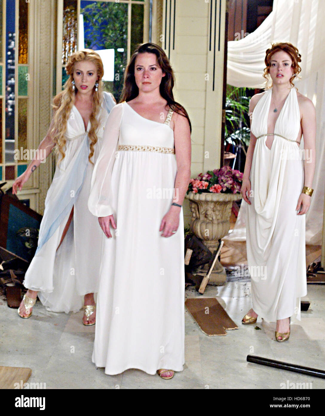 CHARMED, Alyssa Milano, Holly Marie Combs, Rose McGowan, 'Oh My Goddess ...