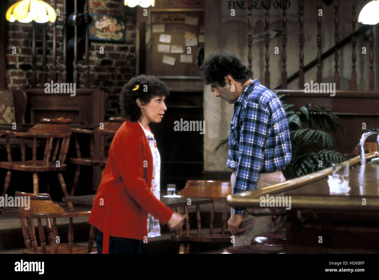 CHEERS, Rhea Perlman, Dan Hedaya, 1982-93, (c)Paramount Television ...