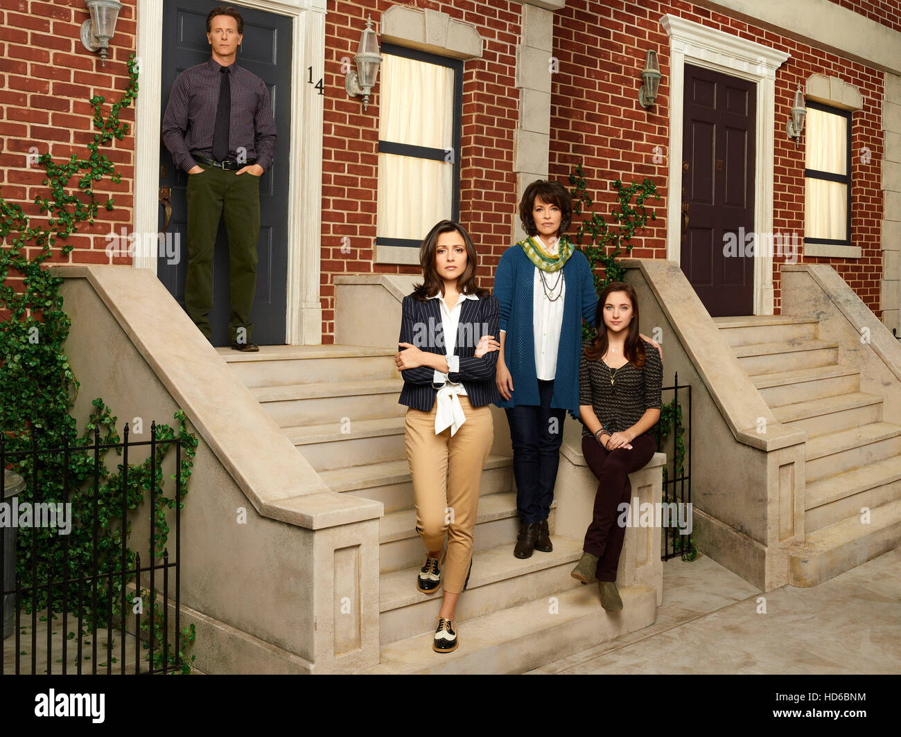 CHASING LIFE, l-r: Steven Weber, Italia Ricci, Mary Page Keller, Haley ...