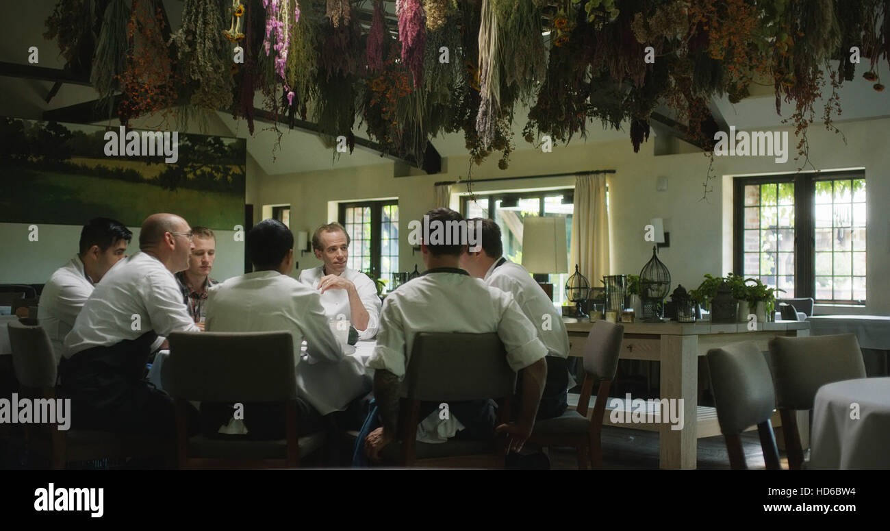 CHEF'S TABLE, chef Dan Barber (back, center), 'Dan Barber', (Season 1 ...
