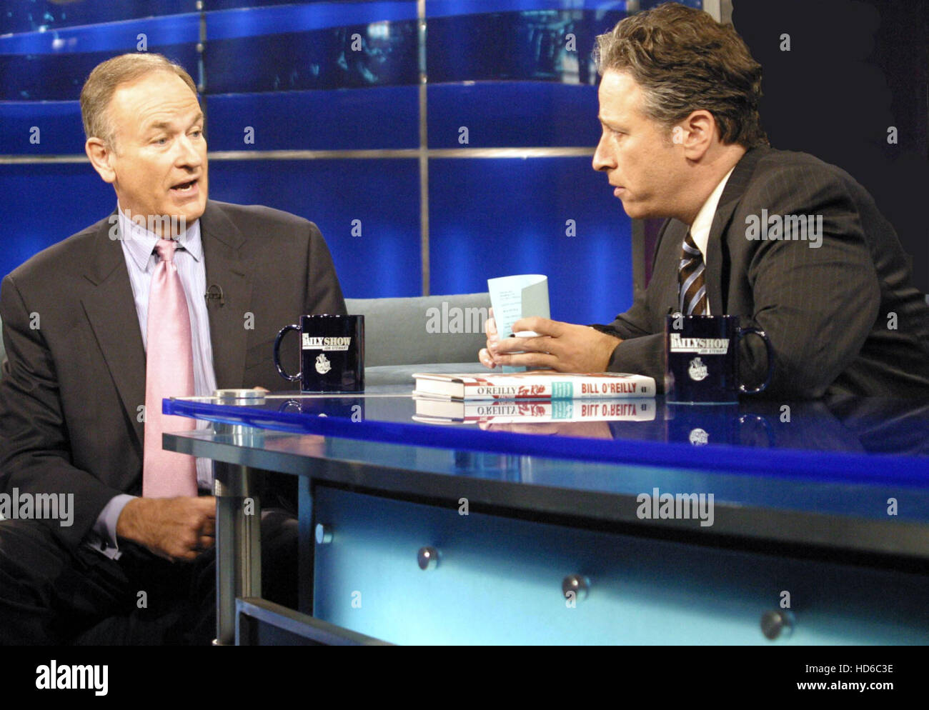 THE DAILY SHOW WITH JON STEWART, Bill O'Reilly, Jon Stewart, 1996 ...