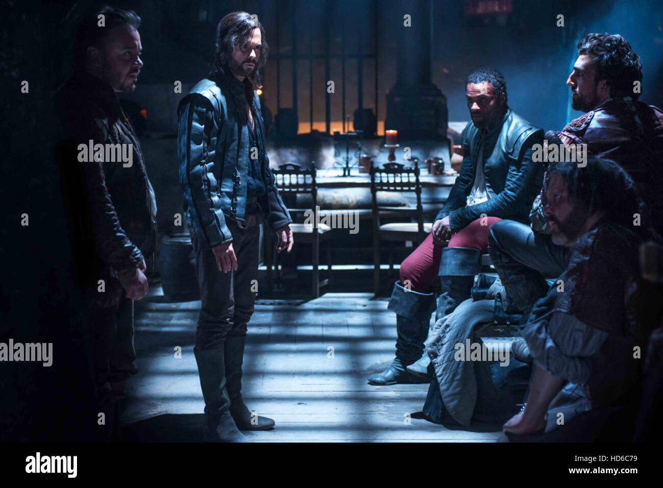 DA VINCI'S DEMONS, l-r: Ray Fearon, Tom Riley, Lee Boardman, Gregg ...