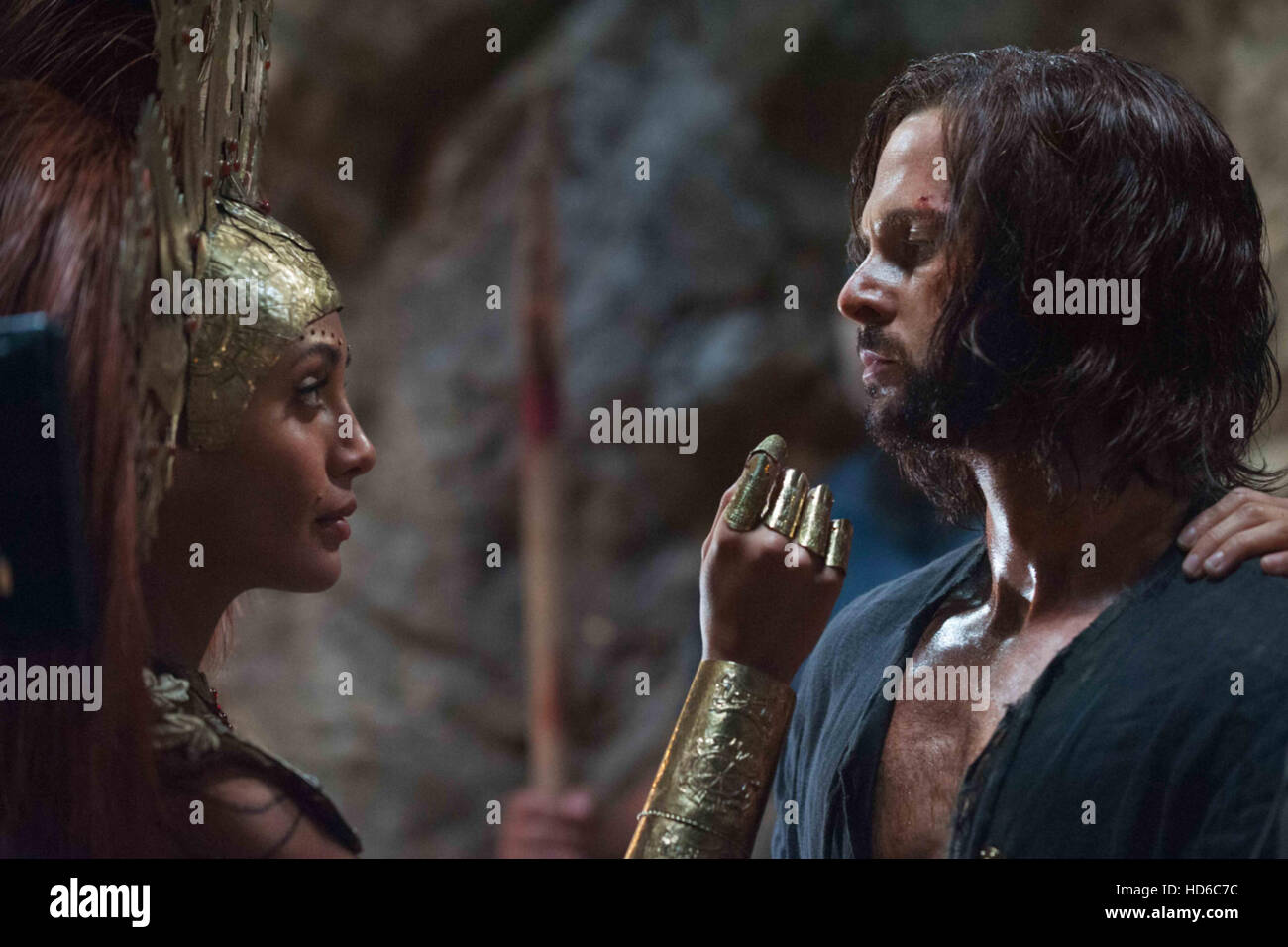 DA VINCI'S DEMONS, l-r: Carolina Guerra, Tom Riley in 'The Fall From ...