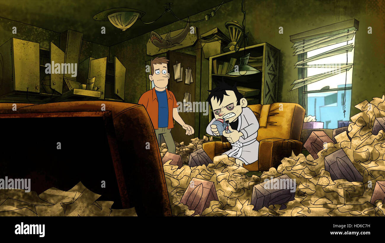 DAN VS., l-r: Chris, Dan in 'Dan vs. The Common Cold' (Season 3 ...