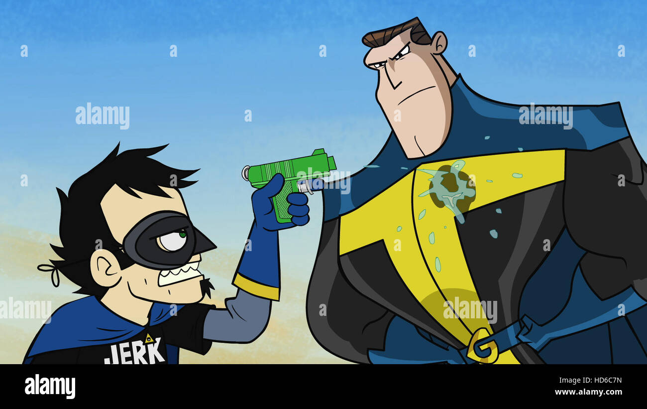 DAN VS., left: Dan in 'Dan vs. The Superhero' (Season 3, Episode 11 ...