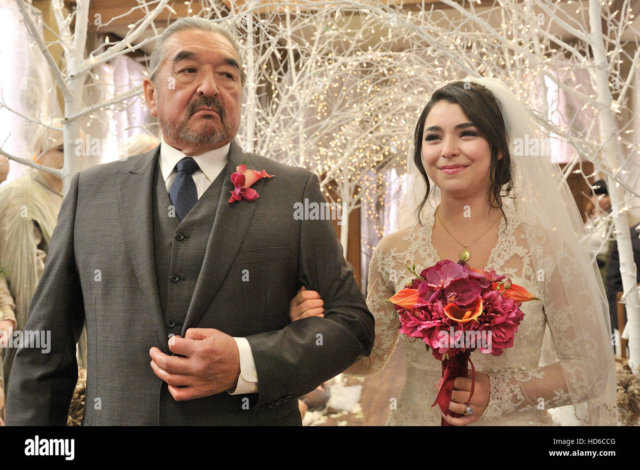 DEFIANCE, l-r: Graham Greene, Nicole Munoz in 'The Bride Wore Black ...