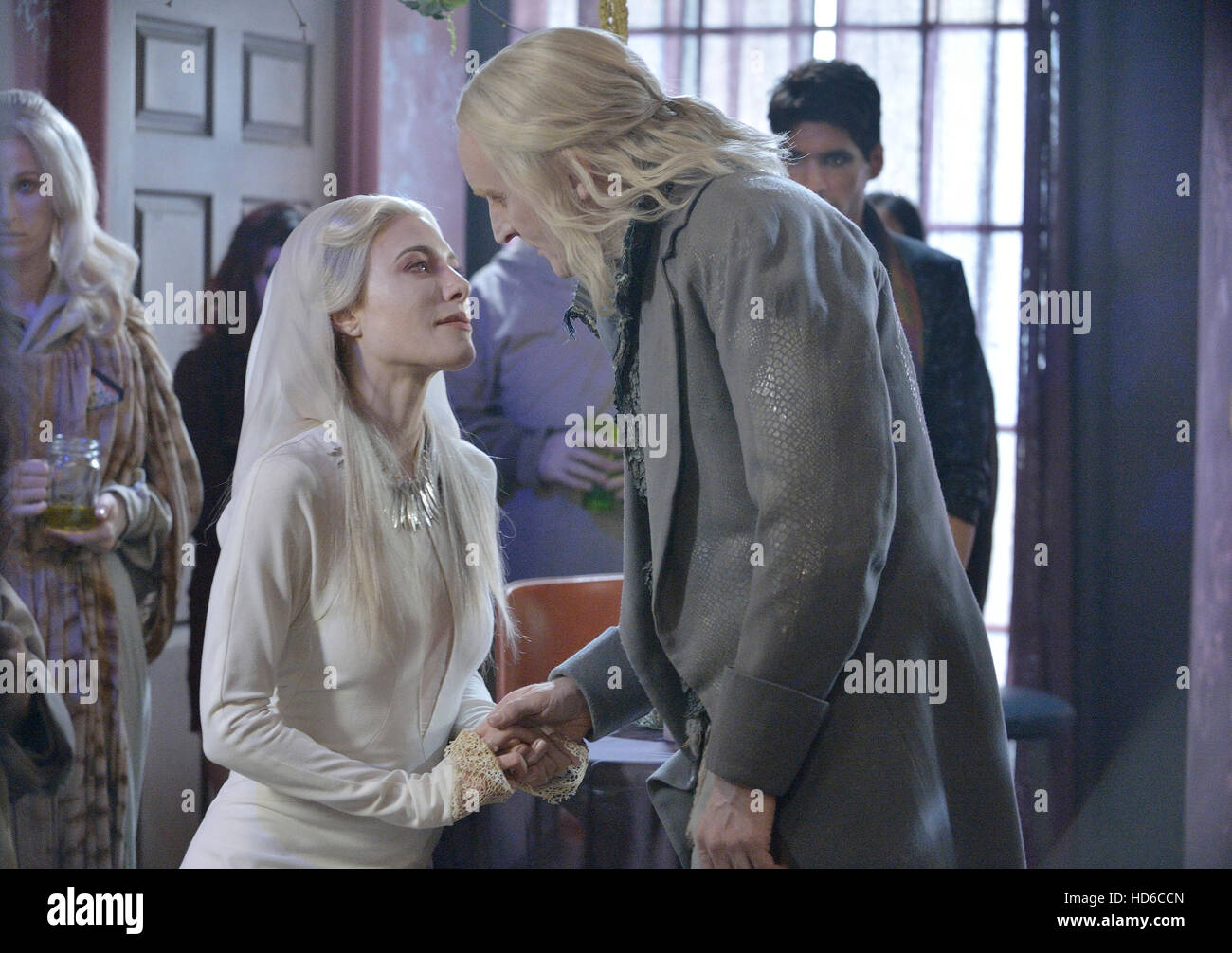 DEFIANCE, l-r: Jaime Murray, Tony Curran in 'Past Is Prologue' (Season ...