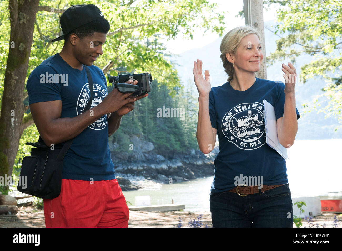 DEAD OF SUMMER, l-r: Eli Goree, Elizabeth Mitchell in 'Barney Rubble ...