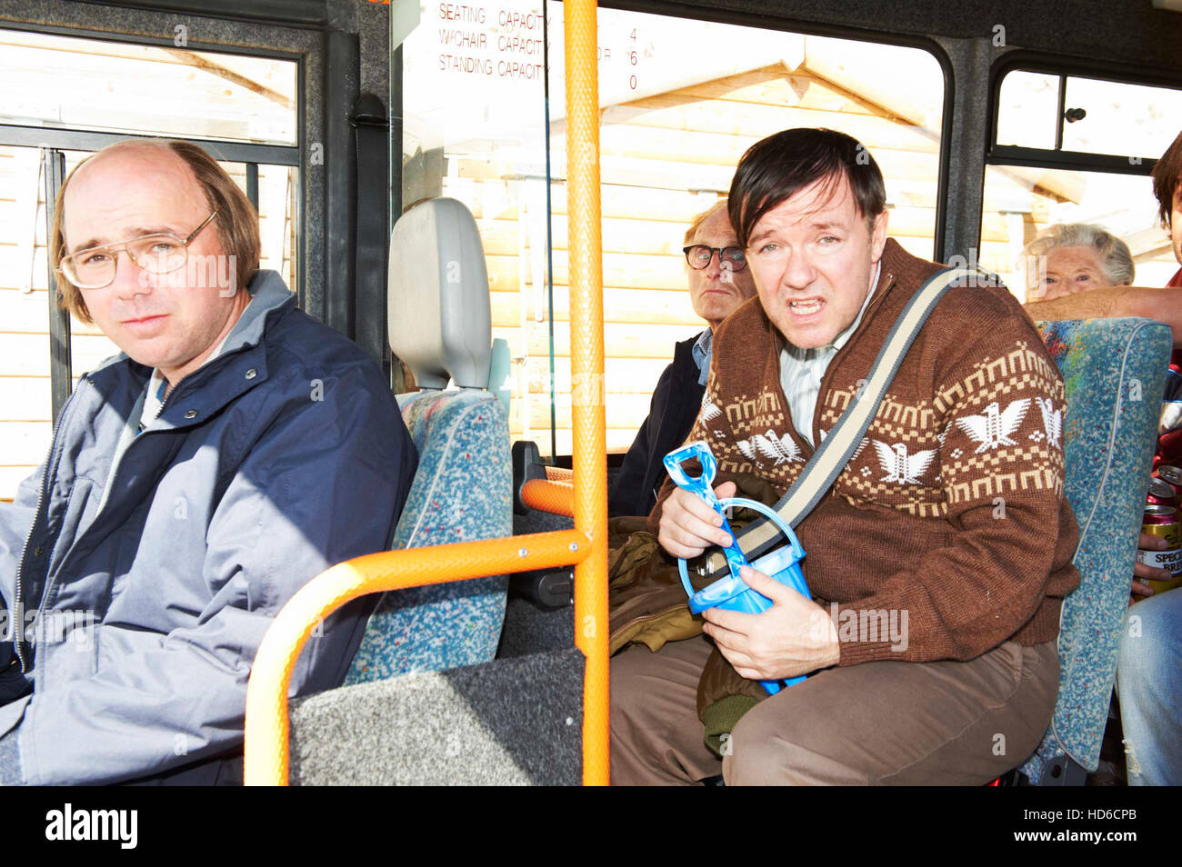 DEREK, l-r: Karl Pilkington, Ricky Gervais, (Season 1, Episode 4, aired ...