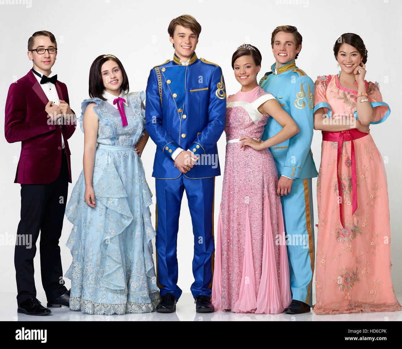 DESCENDANTS, (from left): Zachary Gibson, Brenna D'Amico, Mitchell Hope ...