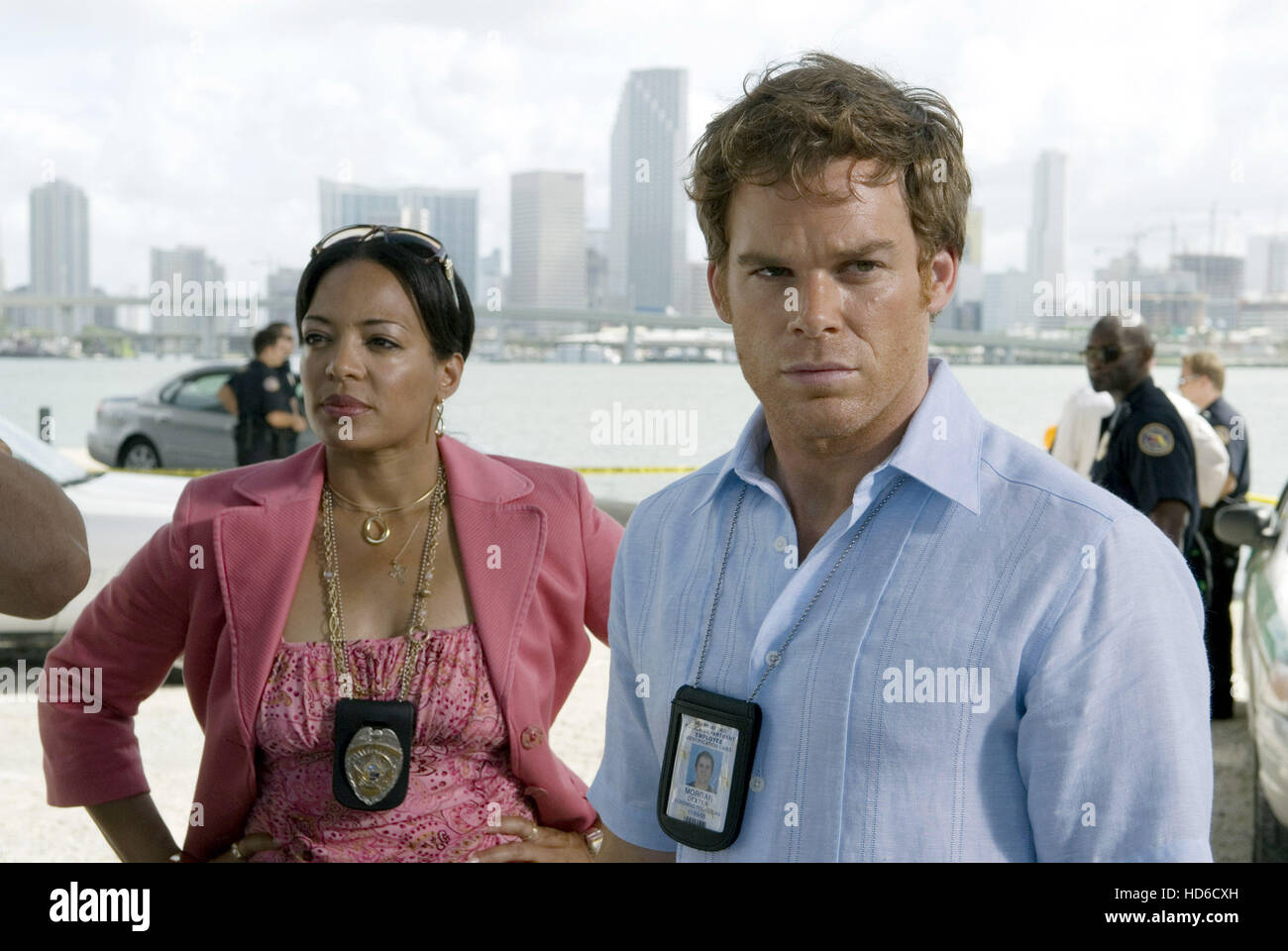 DEXTER, Lauren Velez, Michael C. Hall, 'Crocodile', (Season 1, ep. 102 ...