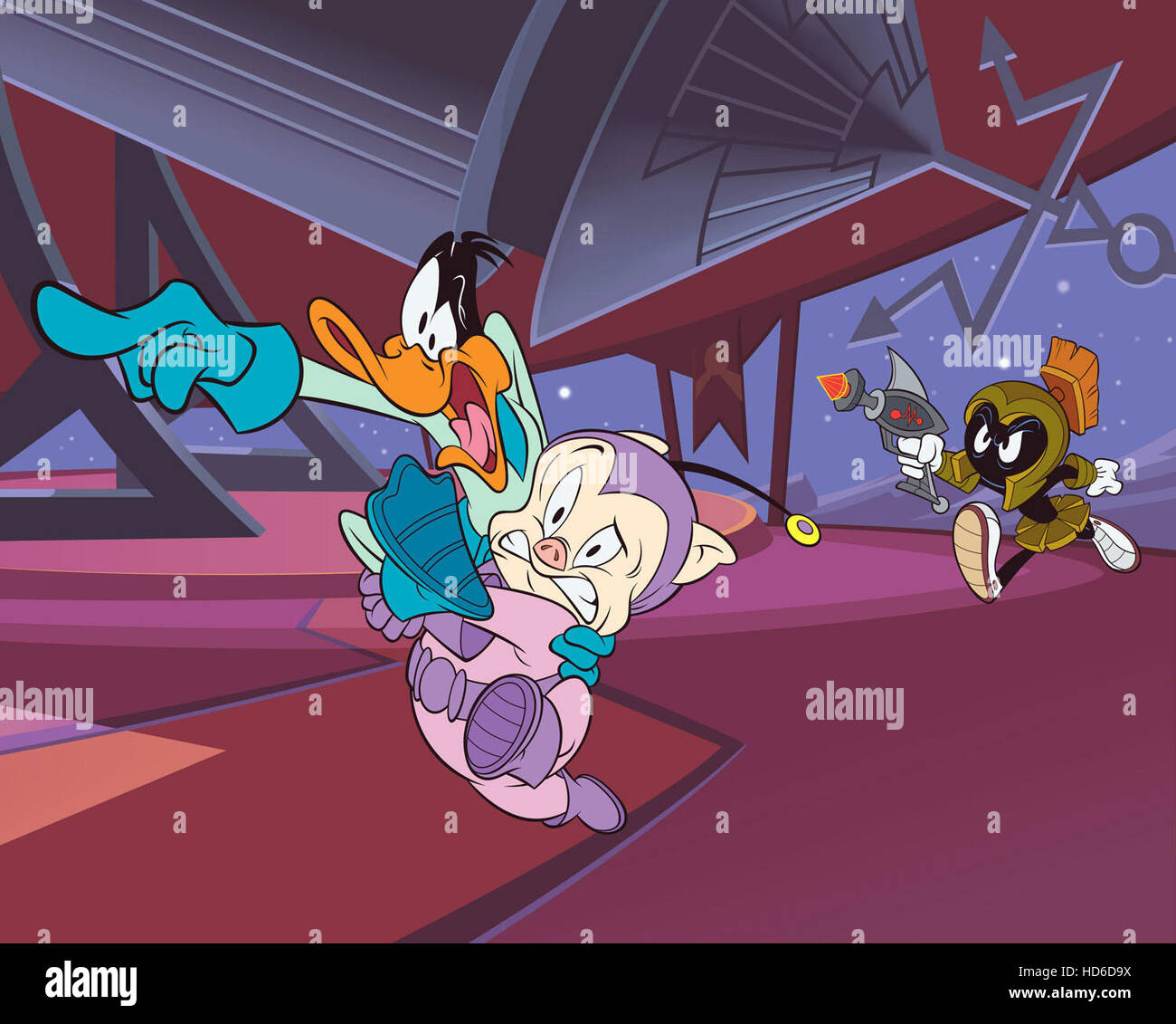 DUCK DODGERS, Daffy Duck, Porky Pig, Marvin the Martian, 2003-05 ... DUCK DODGERS, Daffy Duck, Porky Pig, Marvin the Martian, 2003-05 ...