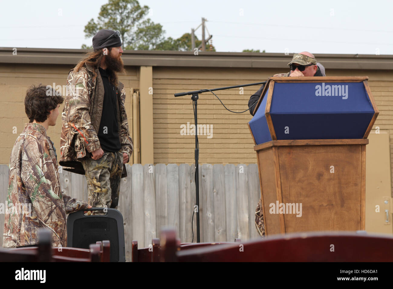 DUCK DYNASTY, (from left): John Luke Robertson, Jase Robertson, John ...