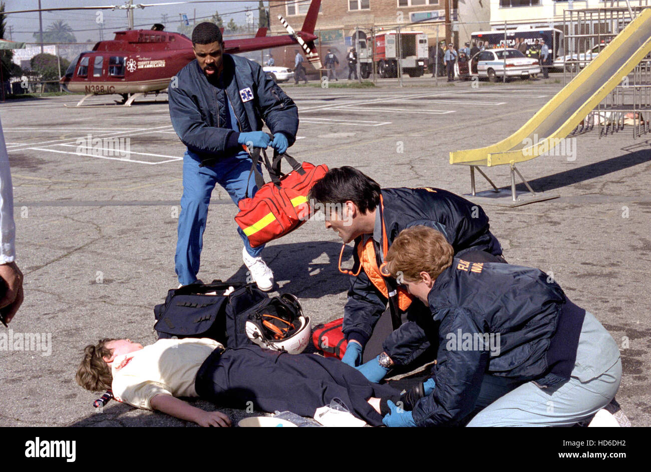 E.R., Alvin Alvarez, Eriq La Salle, Goran Visnjic, Meg Thalken, 'Mayday ...