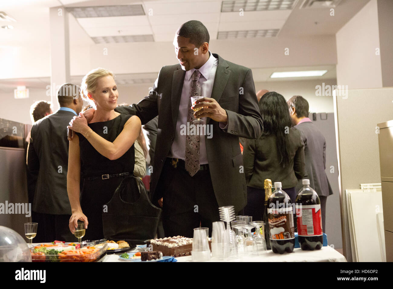 THE ELEVENTH VICTIM, l-r: Jennie Garth, Metta World Peace (aka Ron ...