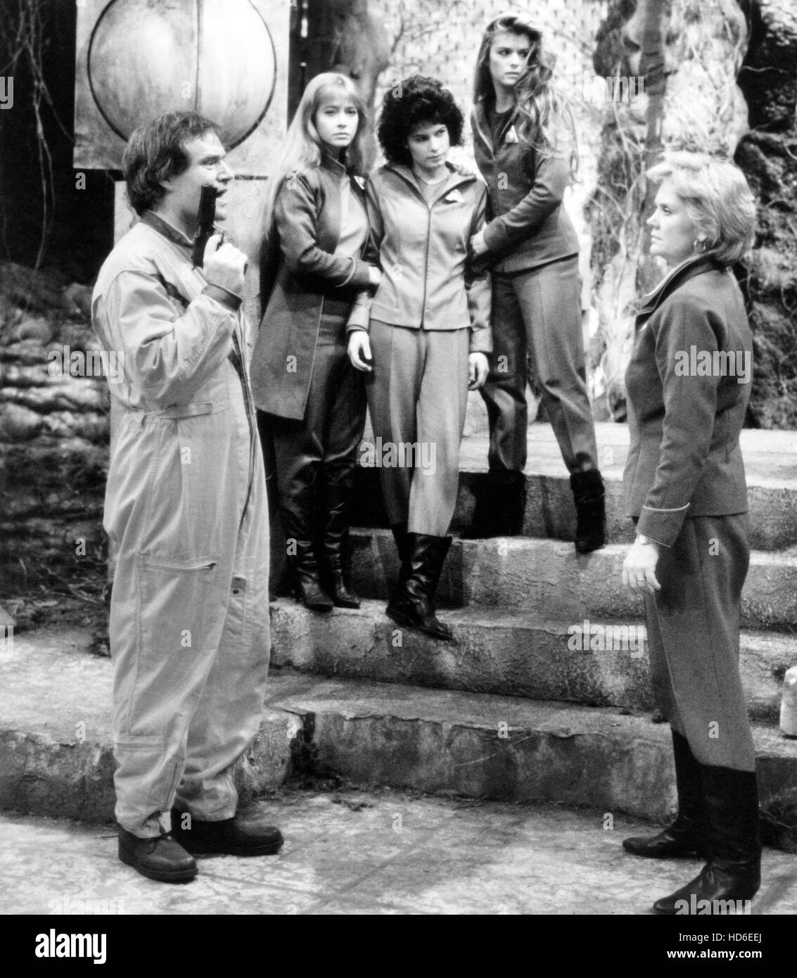 ONE LIFE TO LIVE, (from left): Alan Scarfe, Andrea Evans, Susan Floyd ...