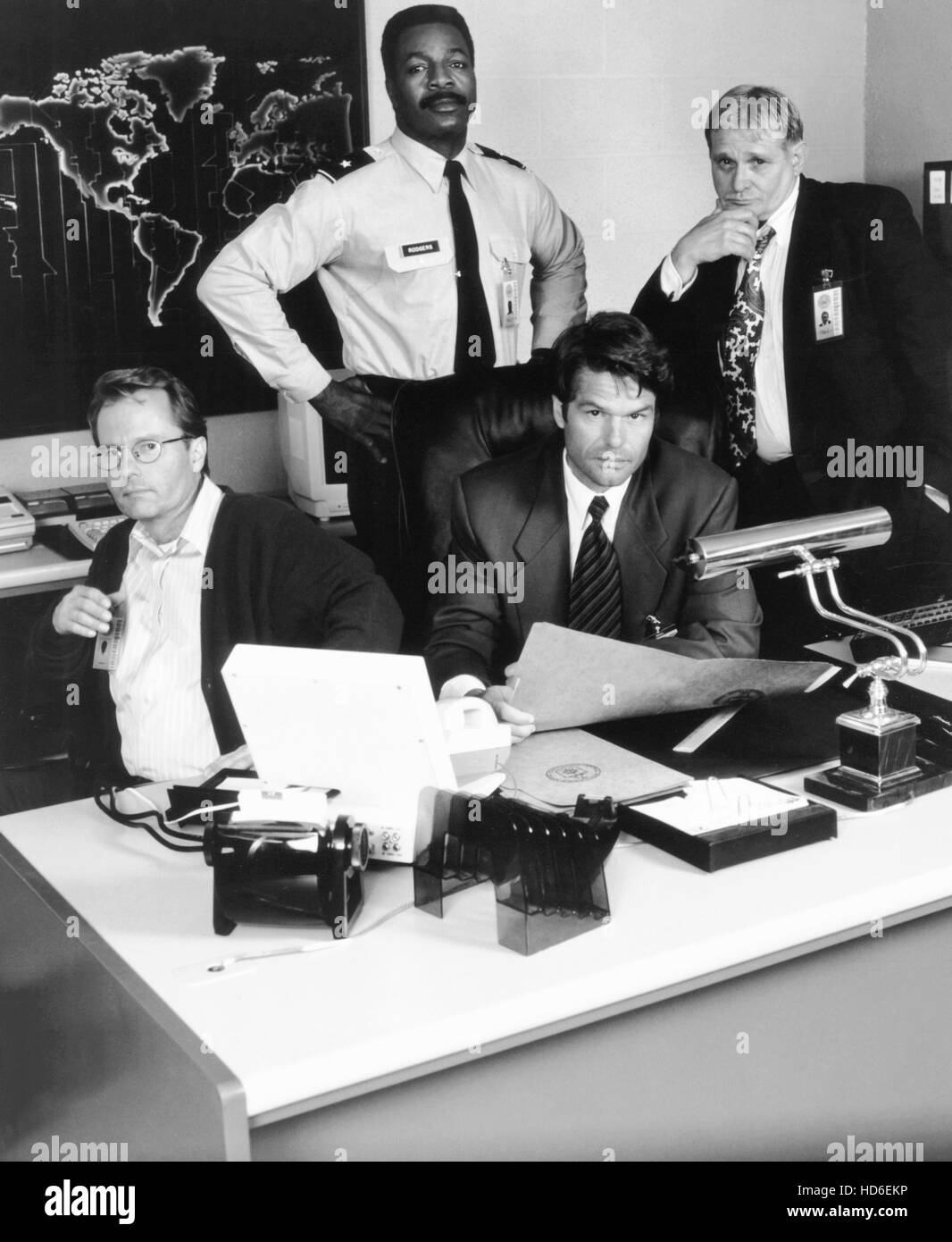 OP CENTER (aka TOM CLANCY'S OP CENTER), from left: John Savage, Carl ...