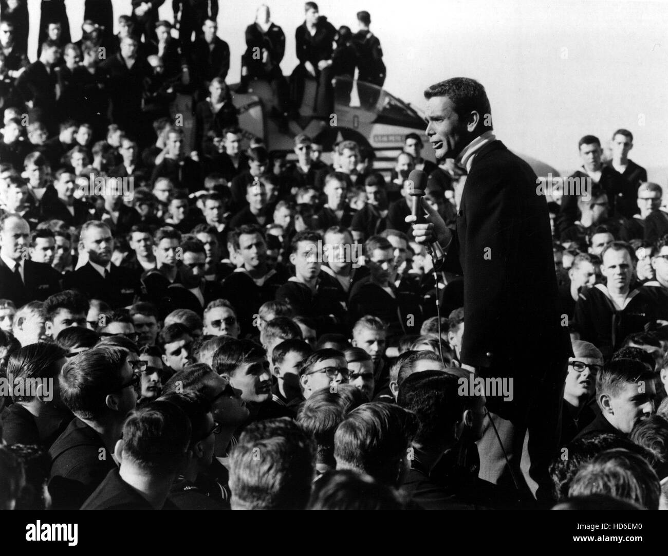 OPERATION: ENTERTAINMENT, Dean Jones entertaining servicemen at Memphis ...