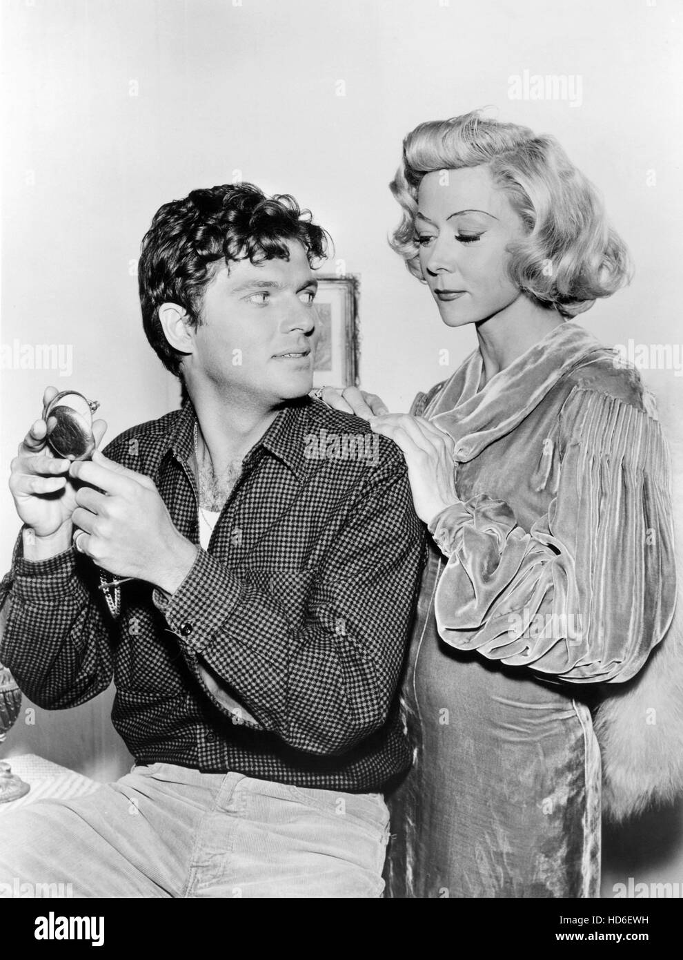 THE OUTER LIMITS, from left, Geoffrey Horne, Gloria Grahame, 'The ...