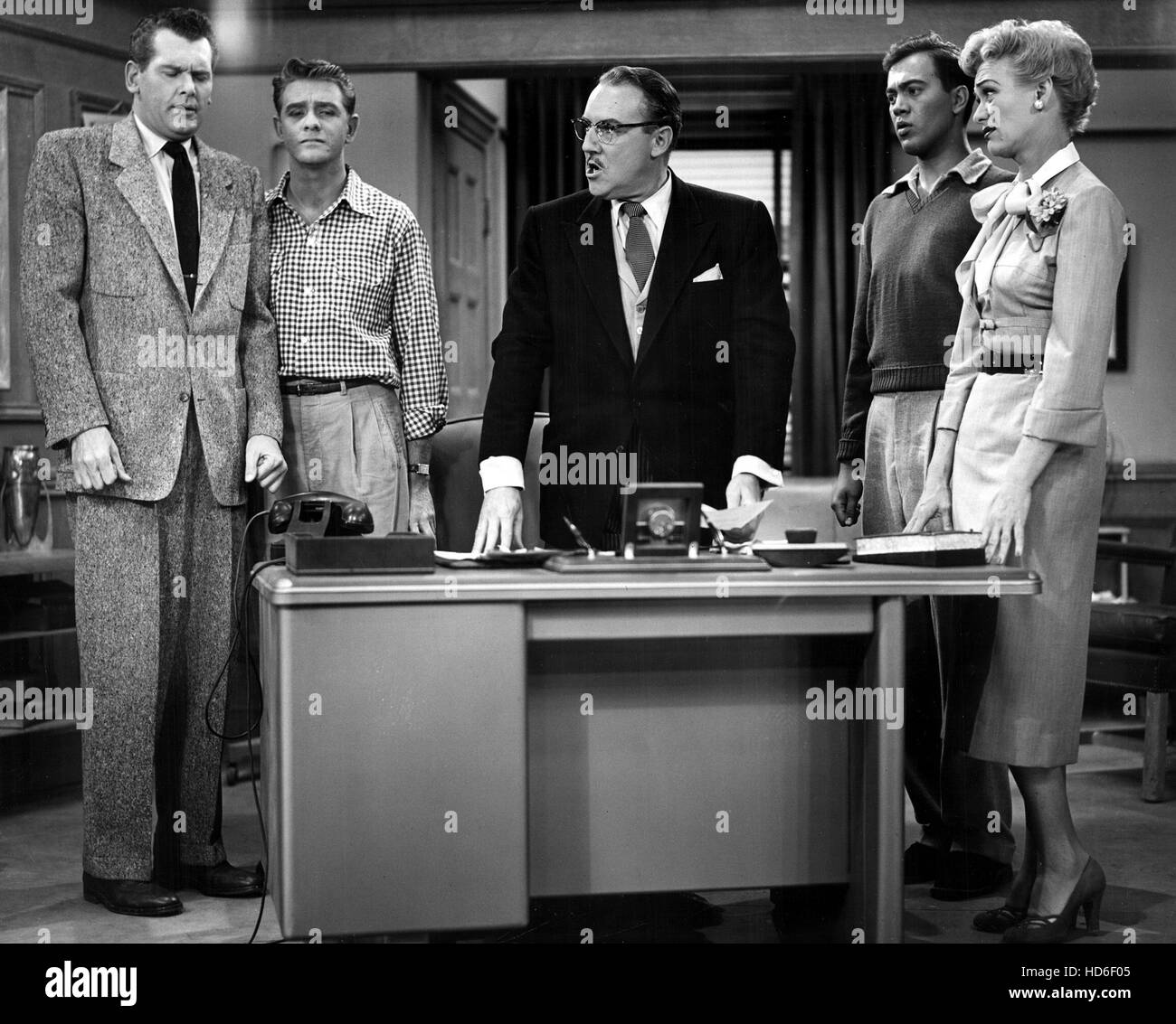 OUR MISS BROOKS, Robert Rockwell, Richard Crenna, Gale Gordon, Leonard ...