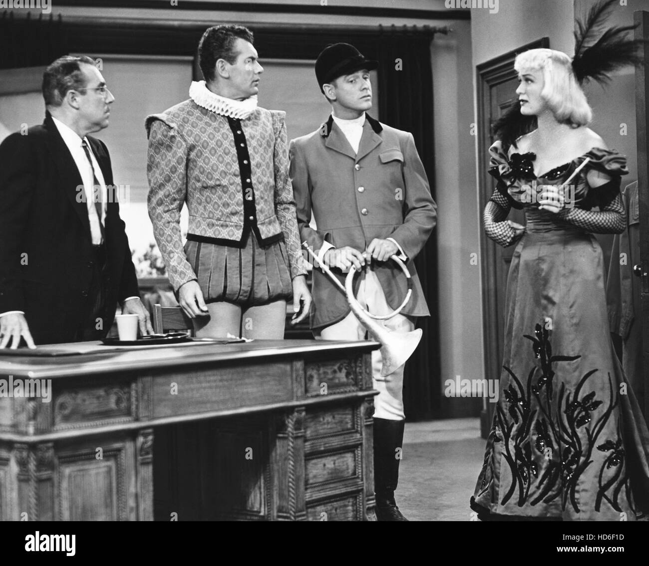 OUR MISS BROOKS, from left: Gale Gordon, Robert Rockwell, Richard ...