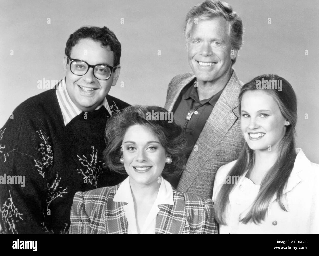 OUT OF THIS WORLD, (from left): Joe Alaskey, Donna Pescow, Doug McClure ...