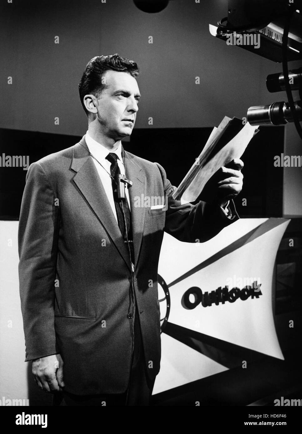 OUTLOOK, Chet Huntley, 1956 Stock Photo - Alamy