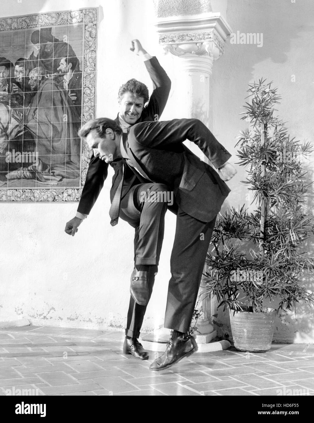 THE OUTSIDER, Farley Granger, Darren McGavin, 'What Flowers Daisies Are ...