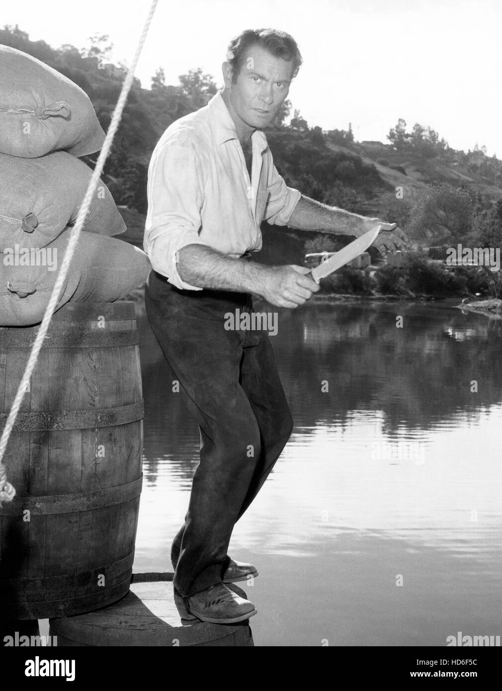 THE OUTSIDER, Darren McGavin, 1968-1969 Stock Photo - Alamy