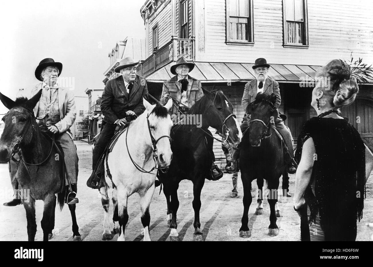 THE OVER-THE-HILL-GANG, Chill Wills, Pat O'Brien, Walter Brennan, Edgar ...