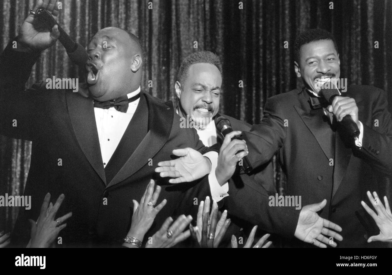 THE PARENT 'HOOD, (from left): Faizon Love, Peabo Bryson, Robert ...