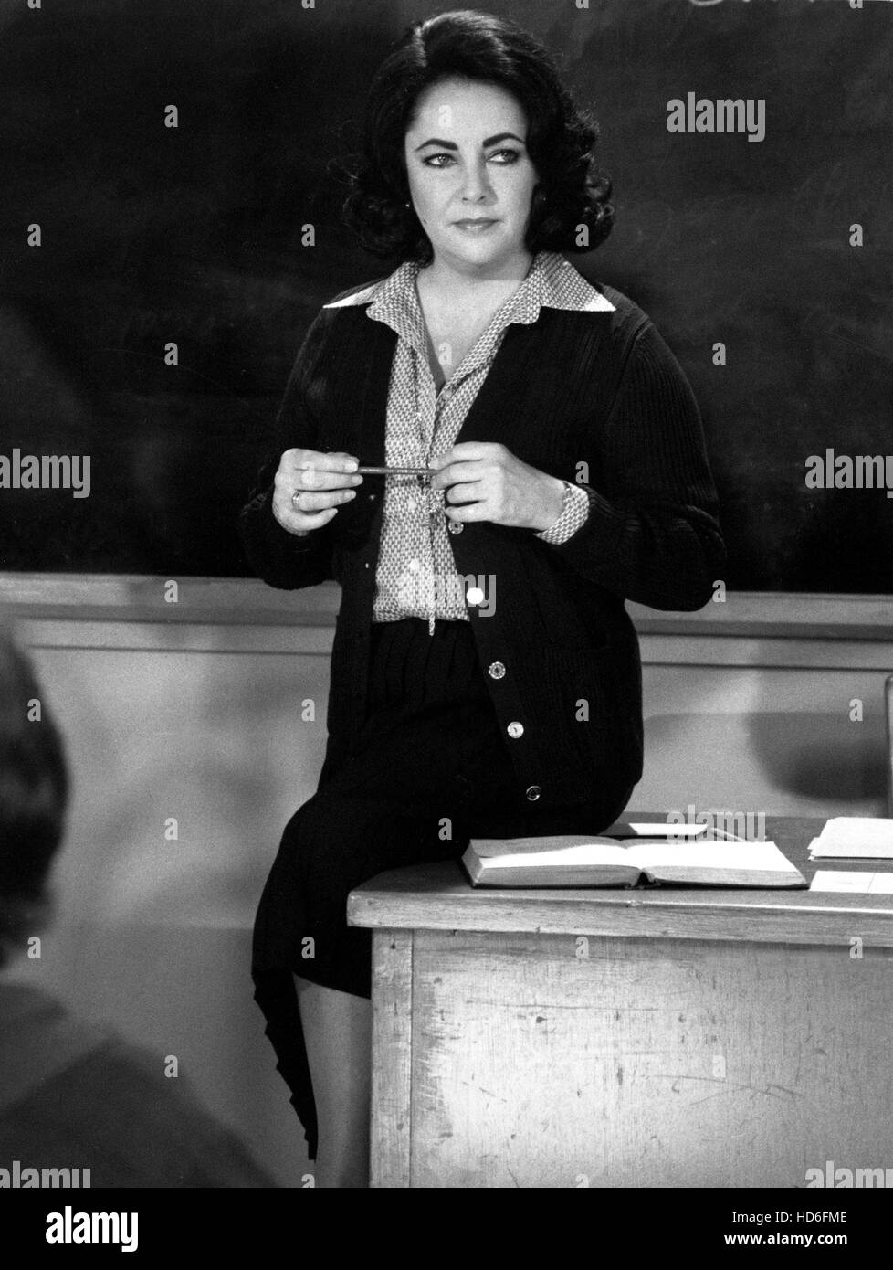 RETURN ENGAGEMENT, Elizabeth Taylor as college professor, Hallmark Hall ...