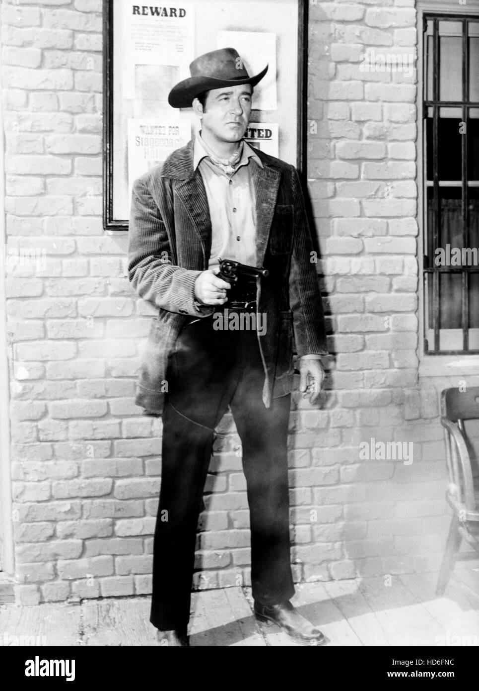 THE RESTLESS GUN, John Payne, 1957-59 (1957 photo Stock Photo - Alamy