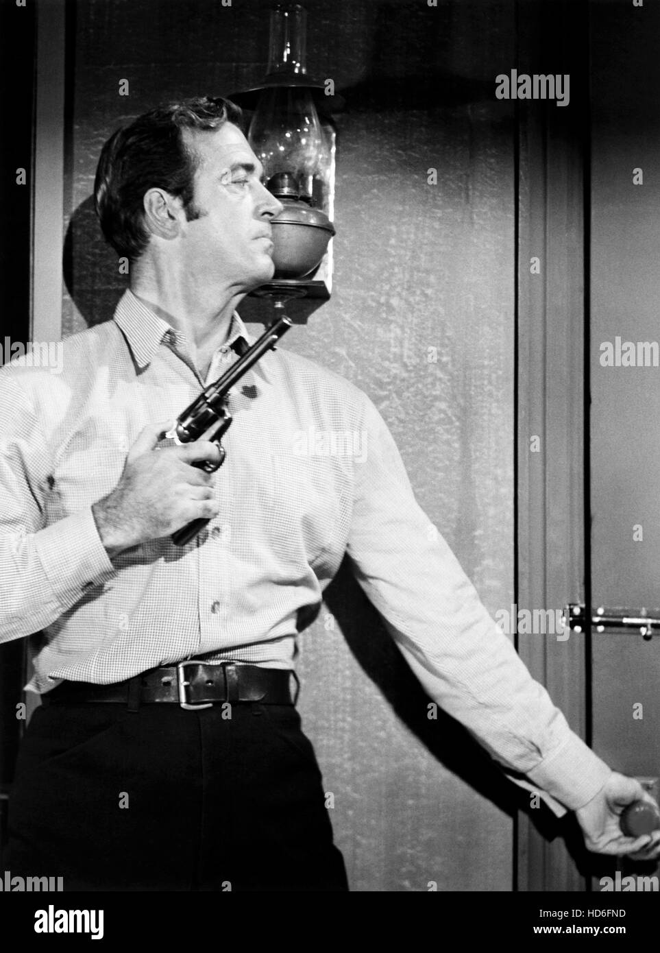 THE RESTLESS GUN, John Payne, 1957-59 (1958 photo Stock Photo - Alamy