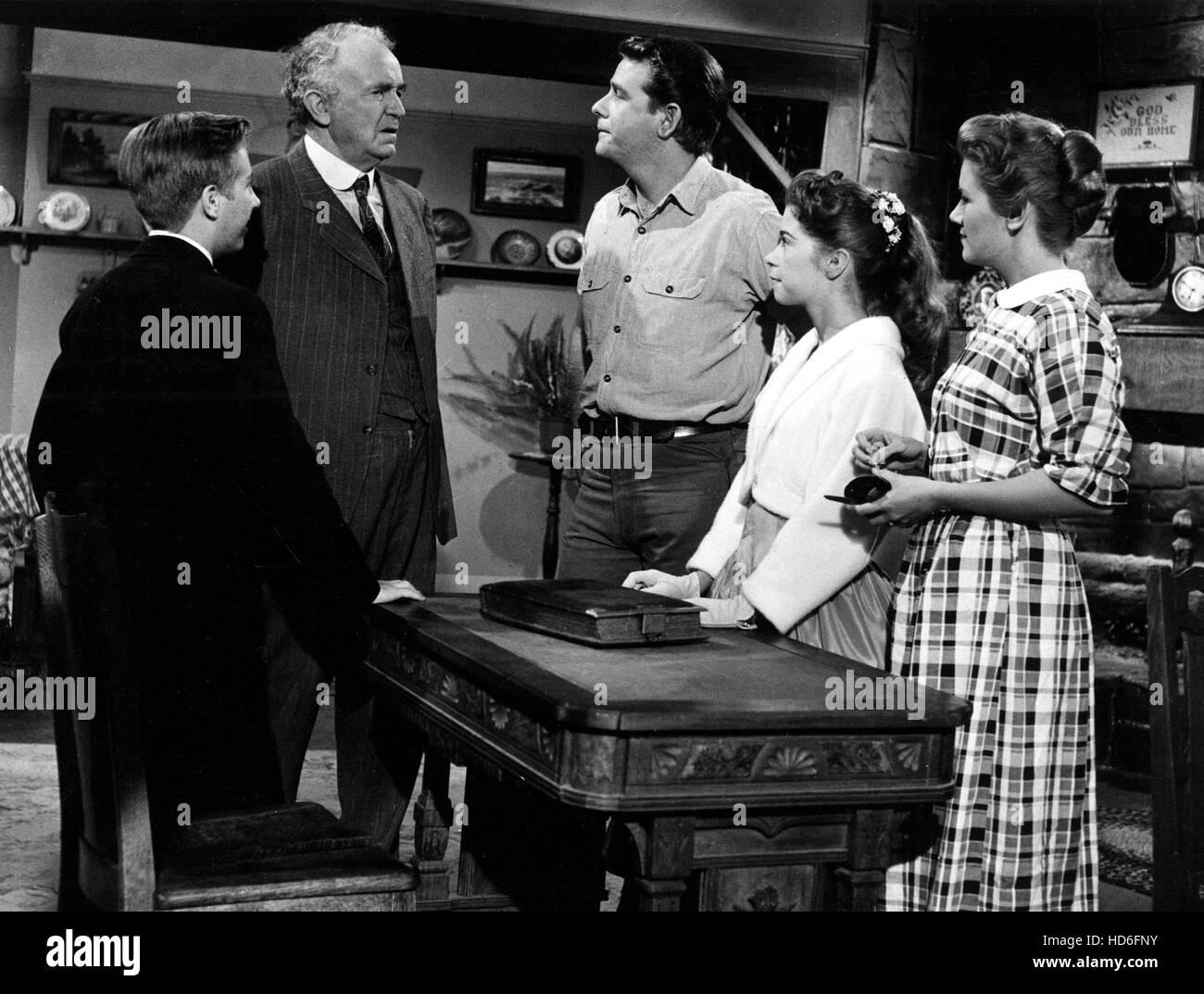 REAL MCCOYS, Larry Larsen, Walter Brennan, Richard Crenna, Lydia Reed ...