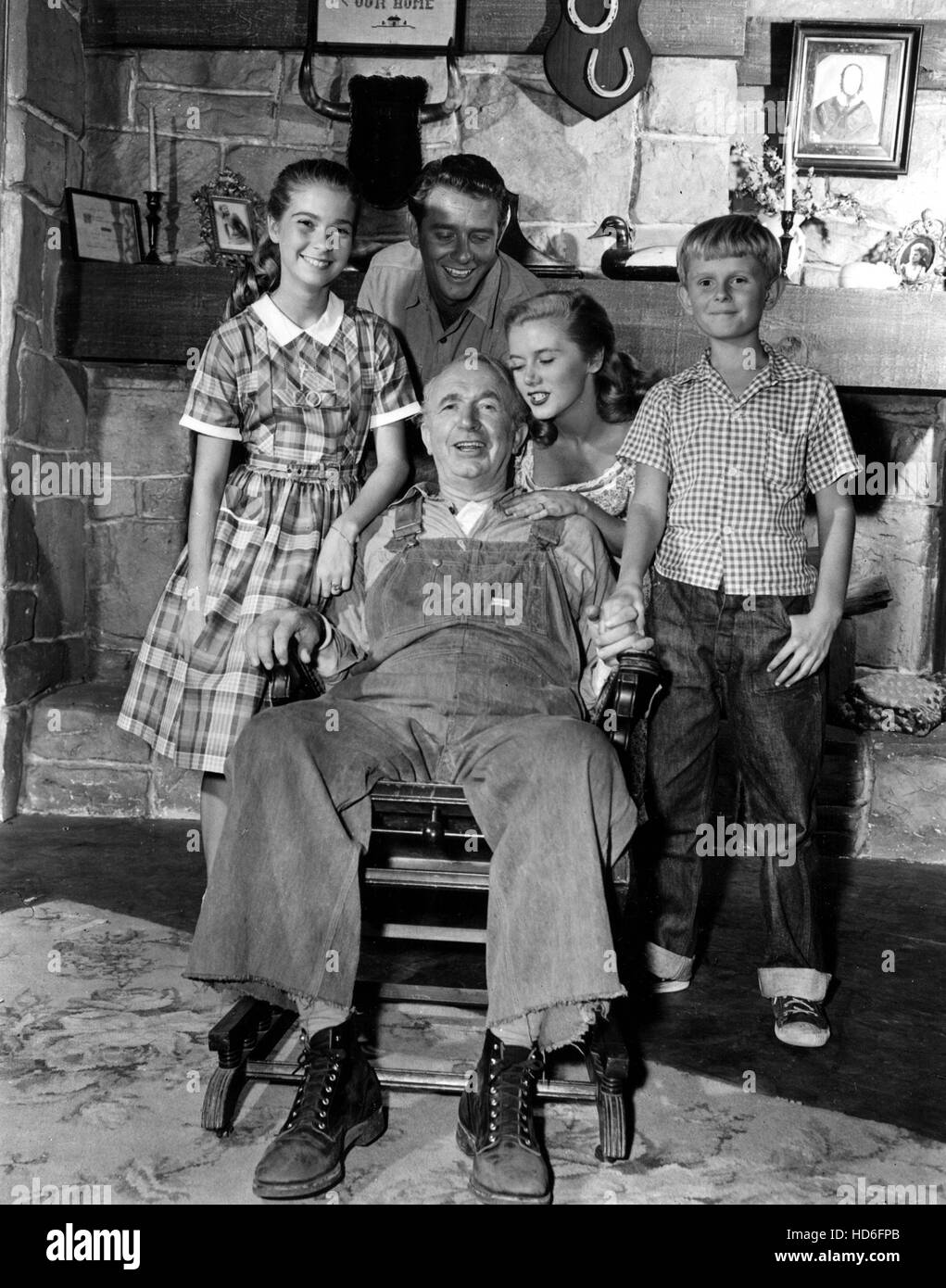 REAL MCCOYS, Lydia Reed, Richard Crenna, Walter Brennan, Kathy Nolan ...