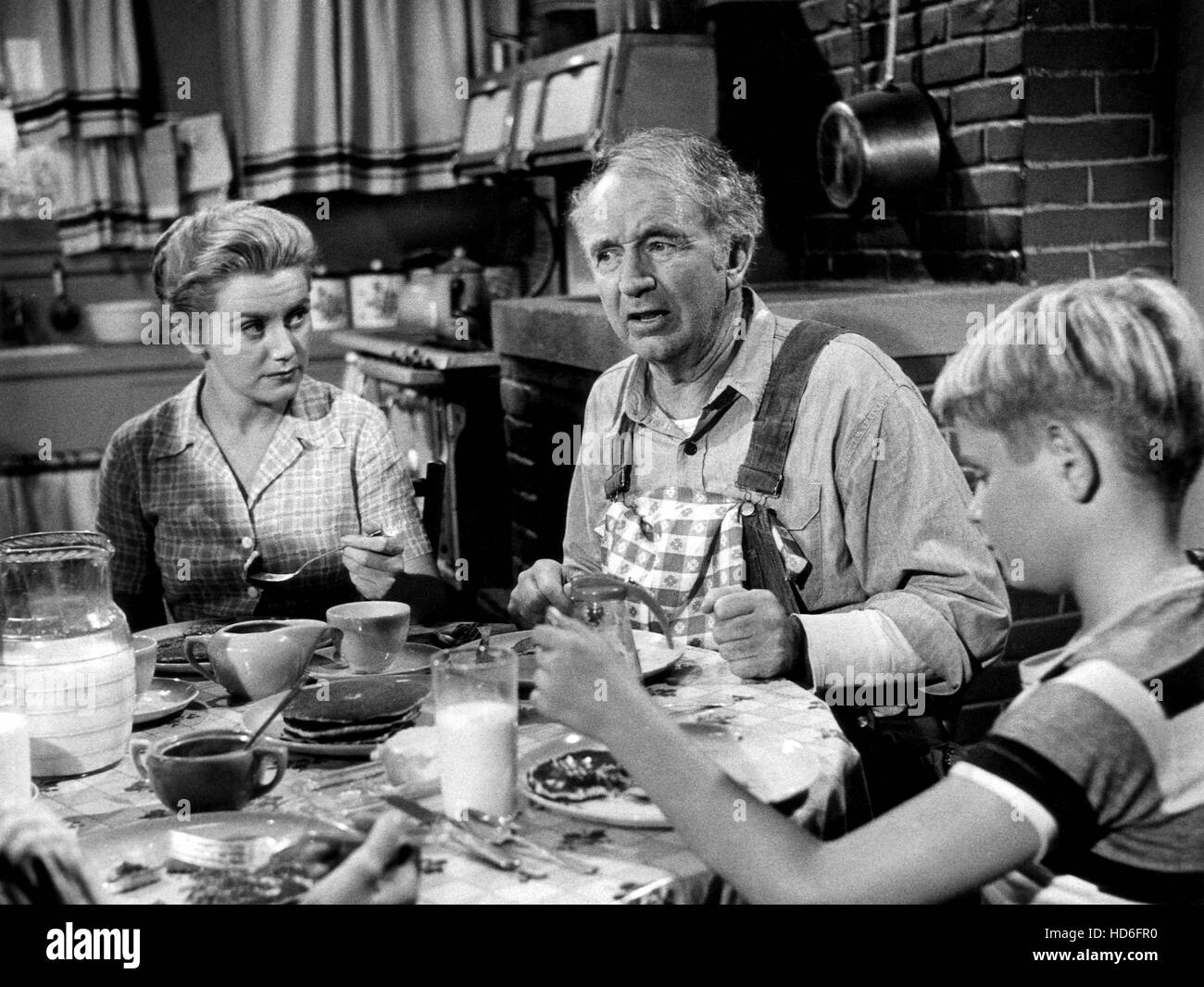 THE REAL MCCOYS, Kathy Nolan, Walter Brennan, Michael Winkelman, 1957 ...