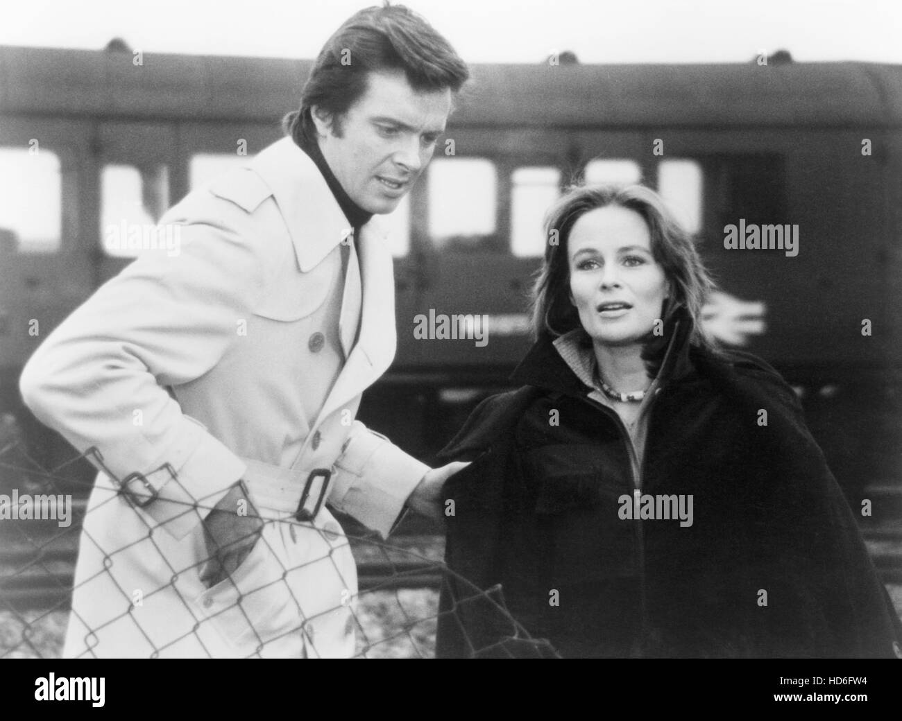 THE RETURN OF THE SAINT, Ian Ogilvy (left), 1978-1979. ©ITV/courtesy ...