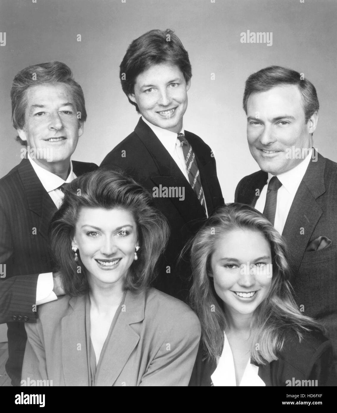 THE REPORTERS, front from left: Krista Bradford, Kristen Altman, rear ...