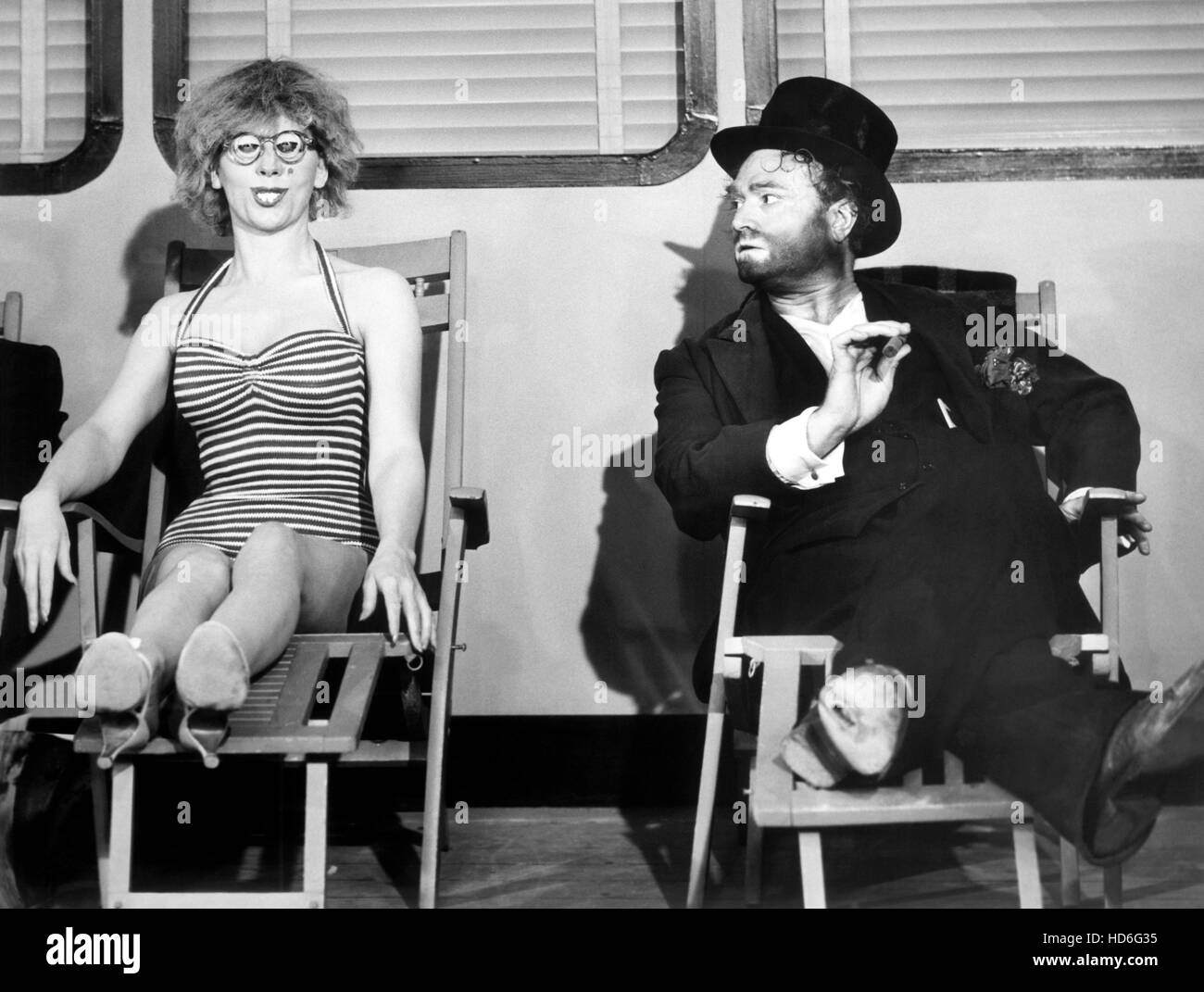 THE RED SKELTON SHOW, from left: Mary Townsend, Red Skelton, 'Freddie ...