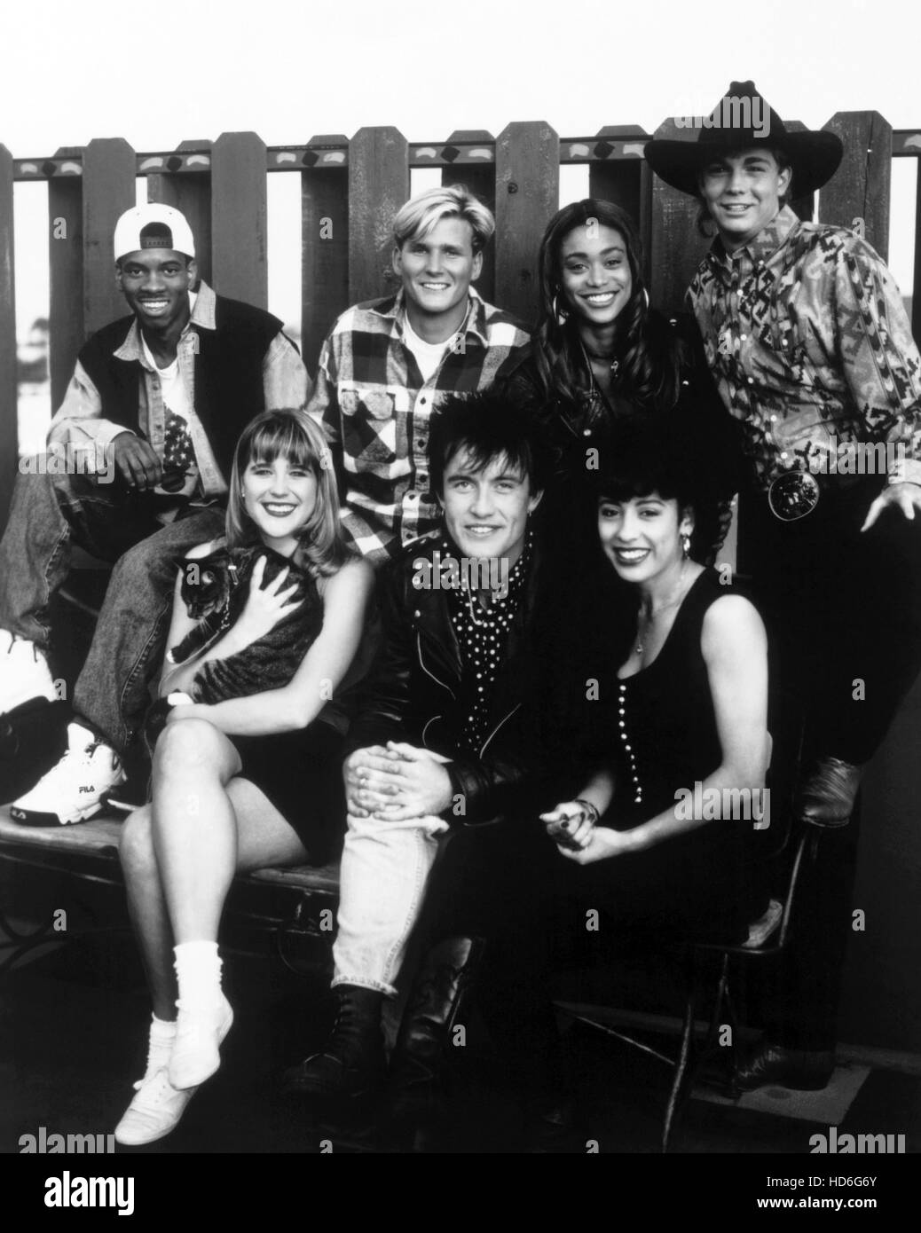 THE REAL WORLD II: LOS ANGELES, (top, l to r): David Edwards, Aaron ...