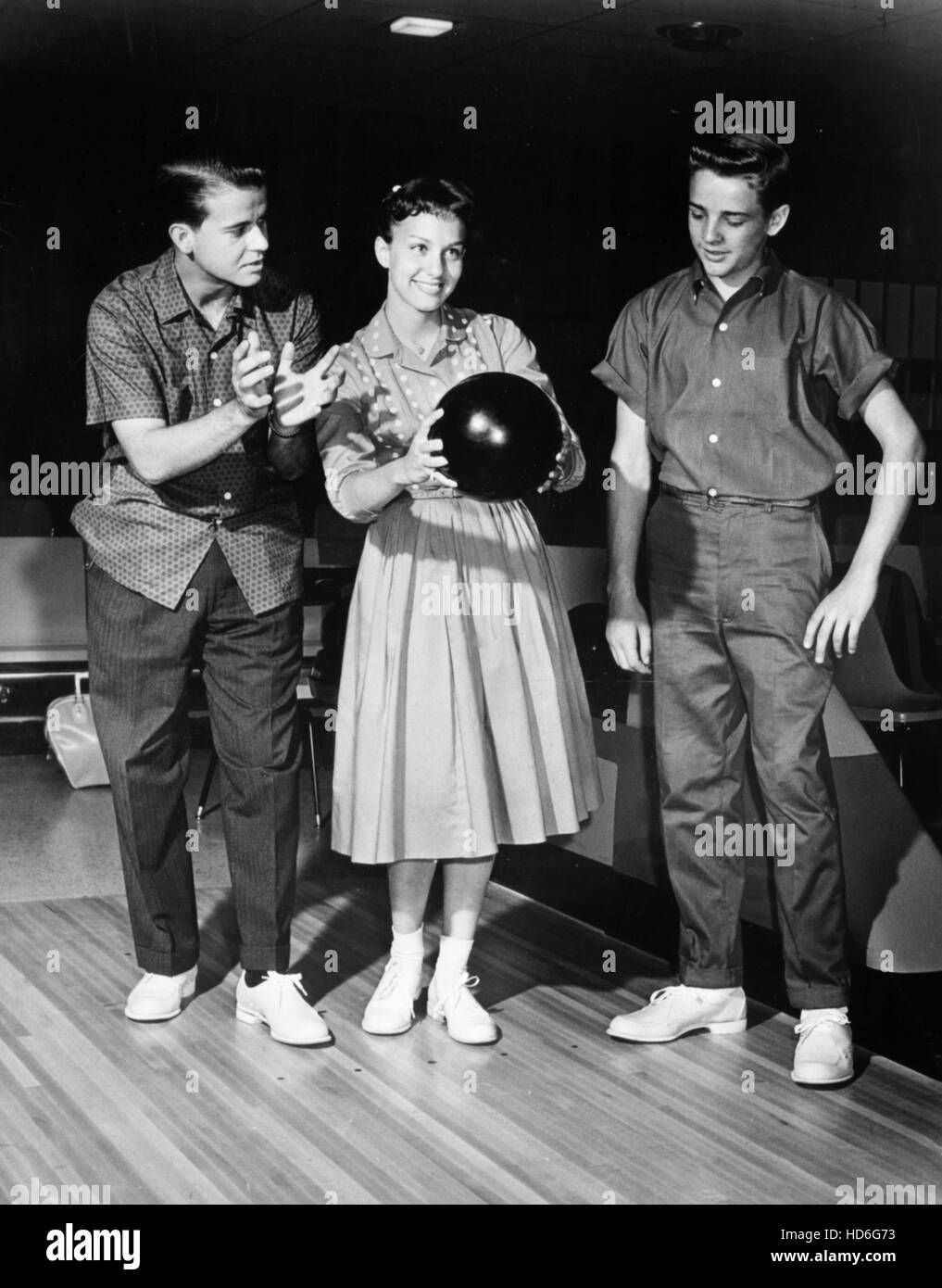 THE RECORD YEARS, left: Dick Clark, 1959 Stock Photo - Alamy