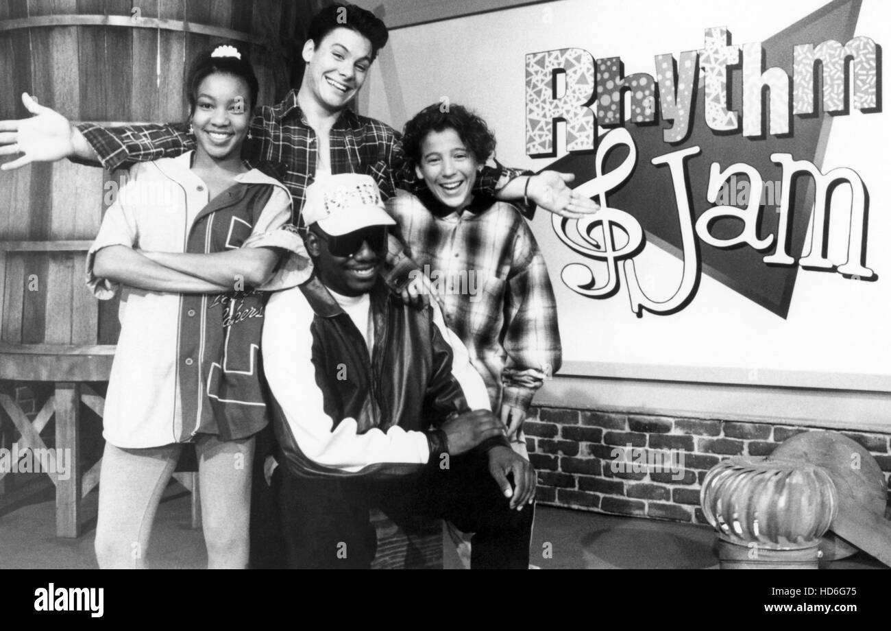 RHYTHM AND JAM, (clockwise from left): Rana Mock, Andrew Keegan, Carlos ...